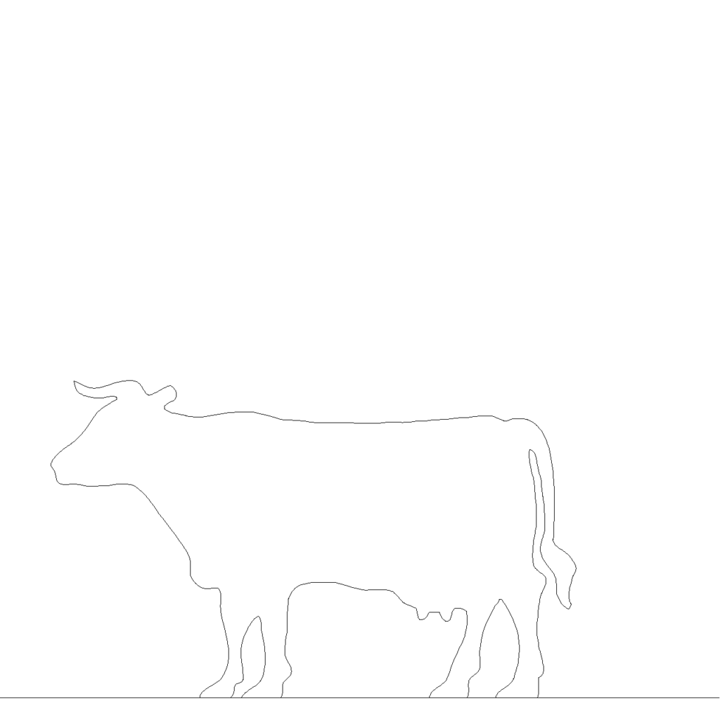 牛【DXF/autocad DWG】 2dsa-cow_0004