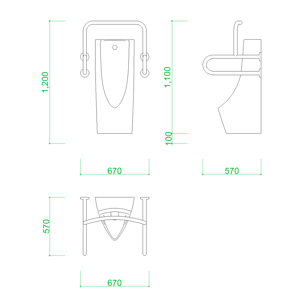 トイレ | 【無料・商用可】2D・3D CADデータ フリーダウンロードサイト